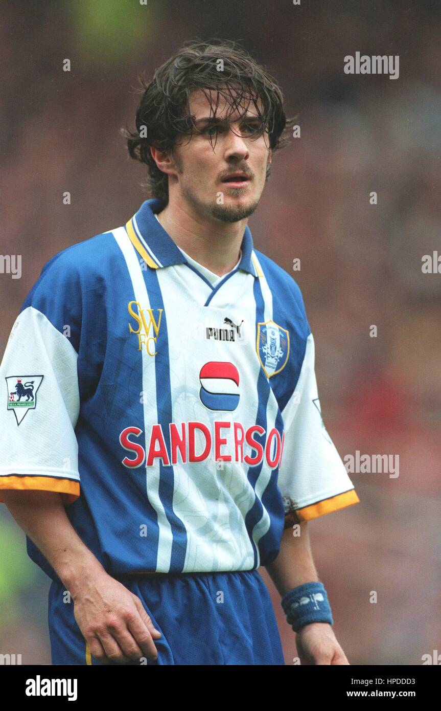BENITO CARBONE SHEFFIELD WEDNESDAY FC 15 March 1997 Stock Photo - Alamy