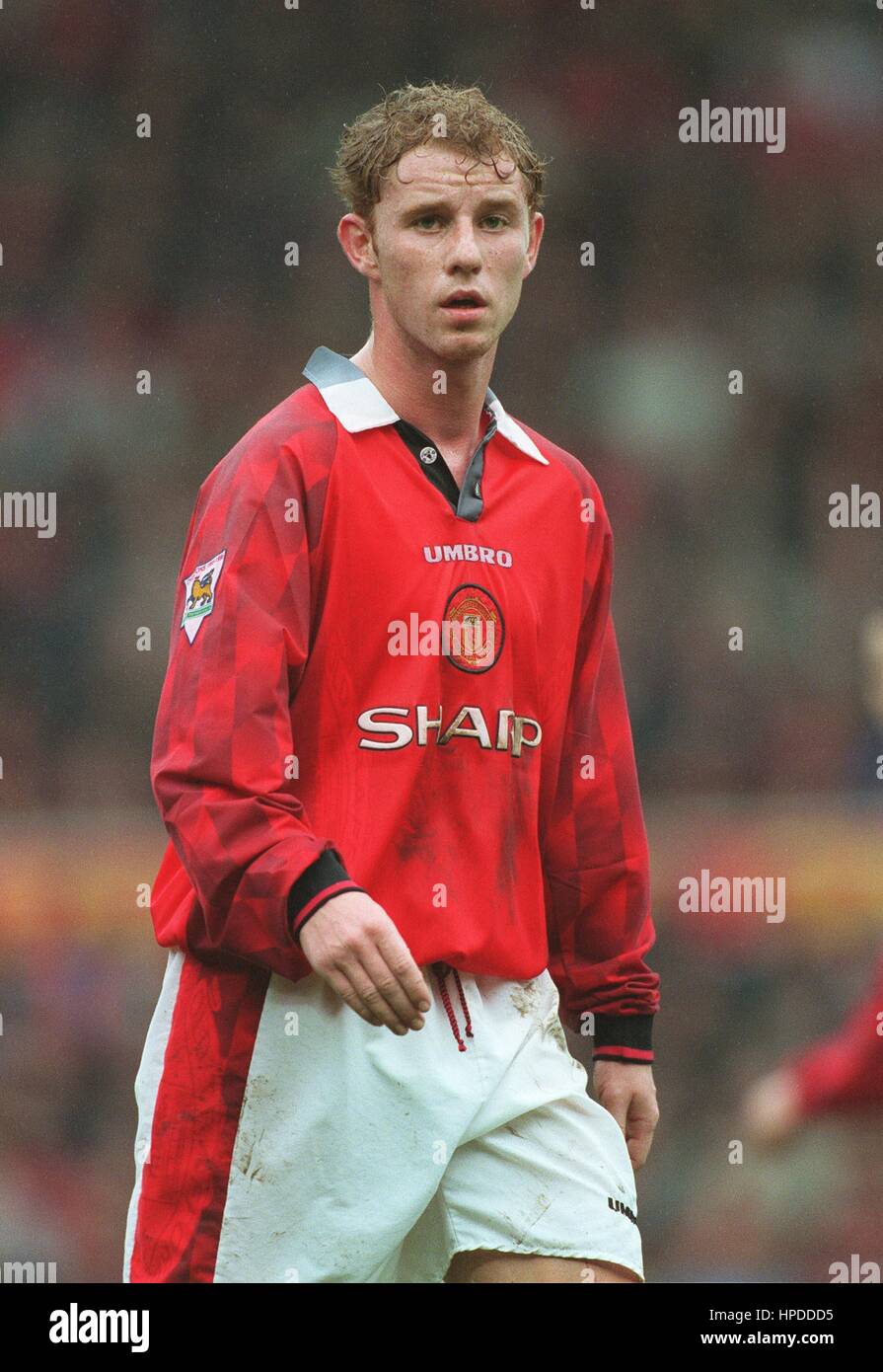 NICKY BUTT MANCHESTER UNITED FC 15 March 1997 Stock Photo - Alamy