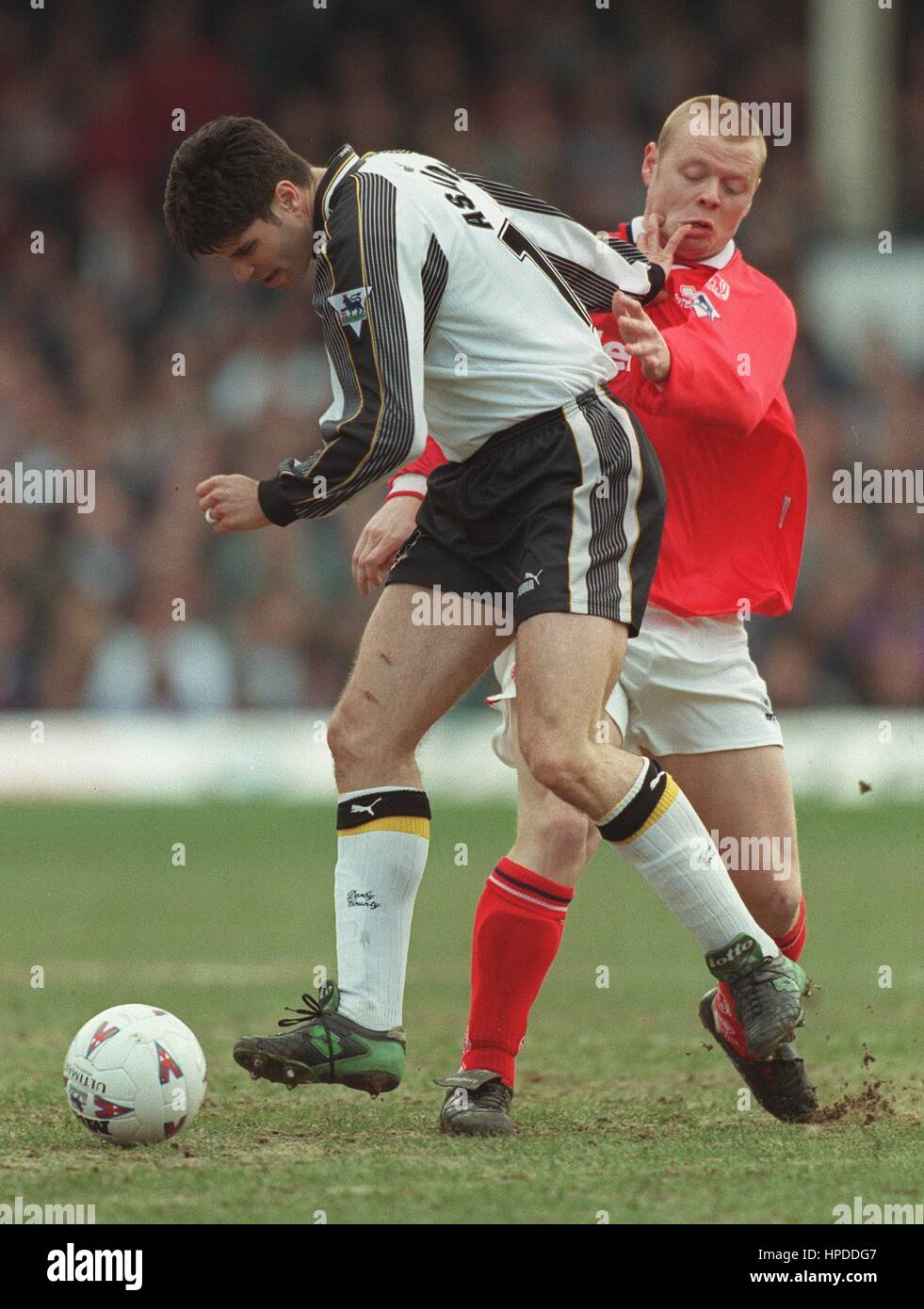 ALJOSA ASANOVIC & PHIL STAMP DERBY COUNTY V MIDDLESBROUGH 18 March 1997 ...