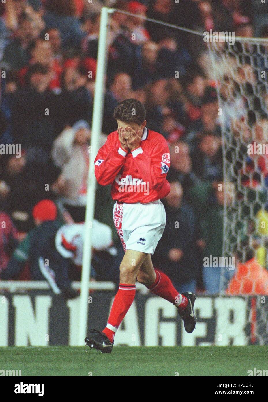 JUNINHO MIDDLESBROUGH FC 18 March 1997 Stock Photo - Alamy