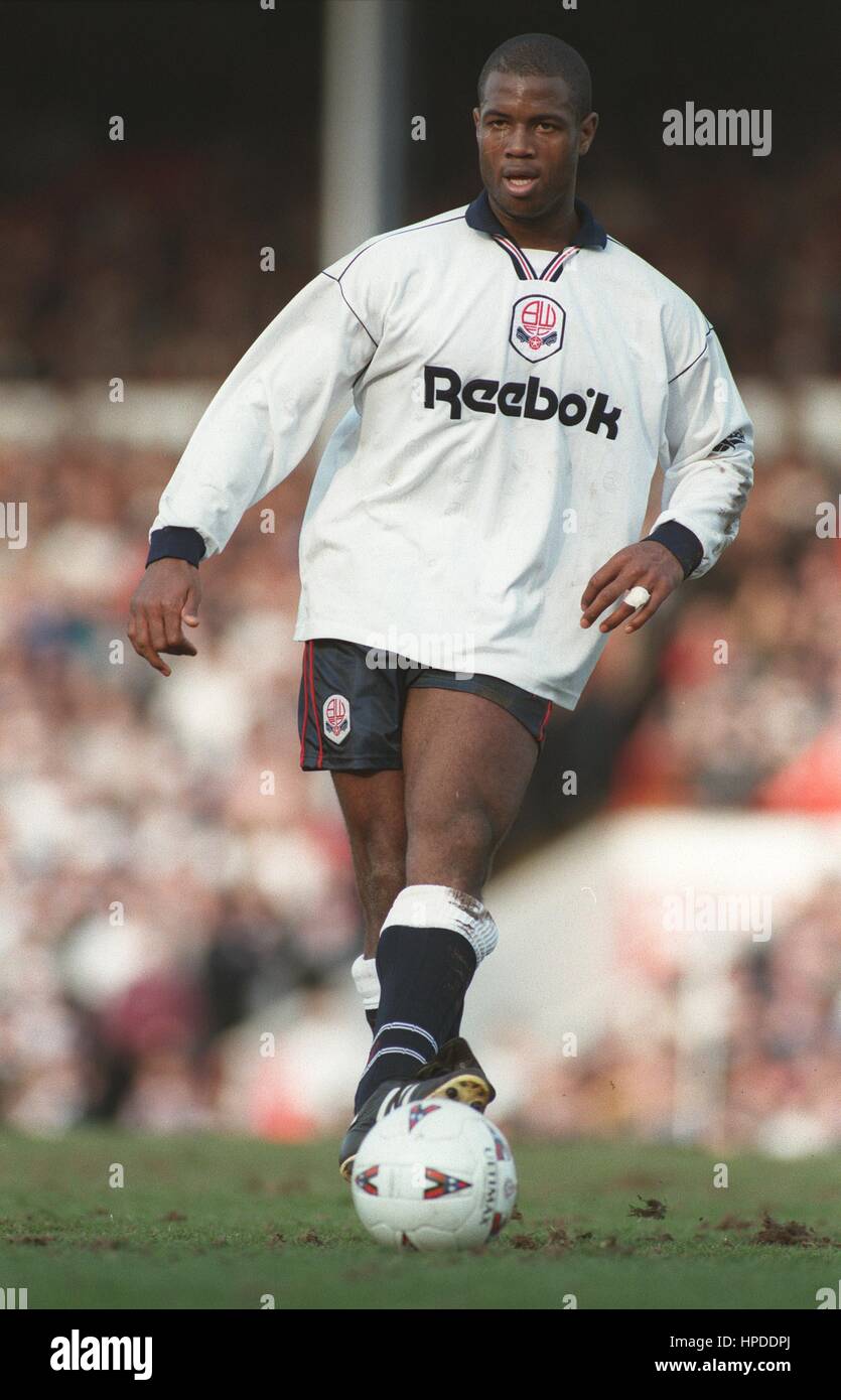 NATHAN BLAKE BOLTON WANDERERS FC 19 March 1997 Stock Photo - Alamy
