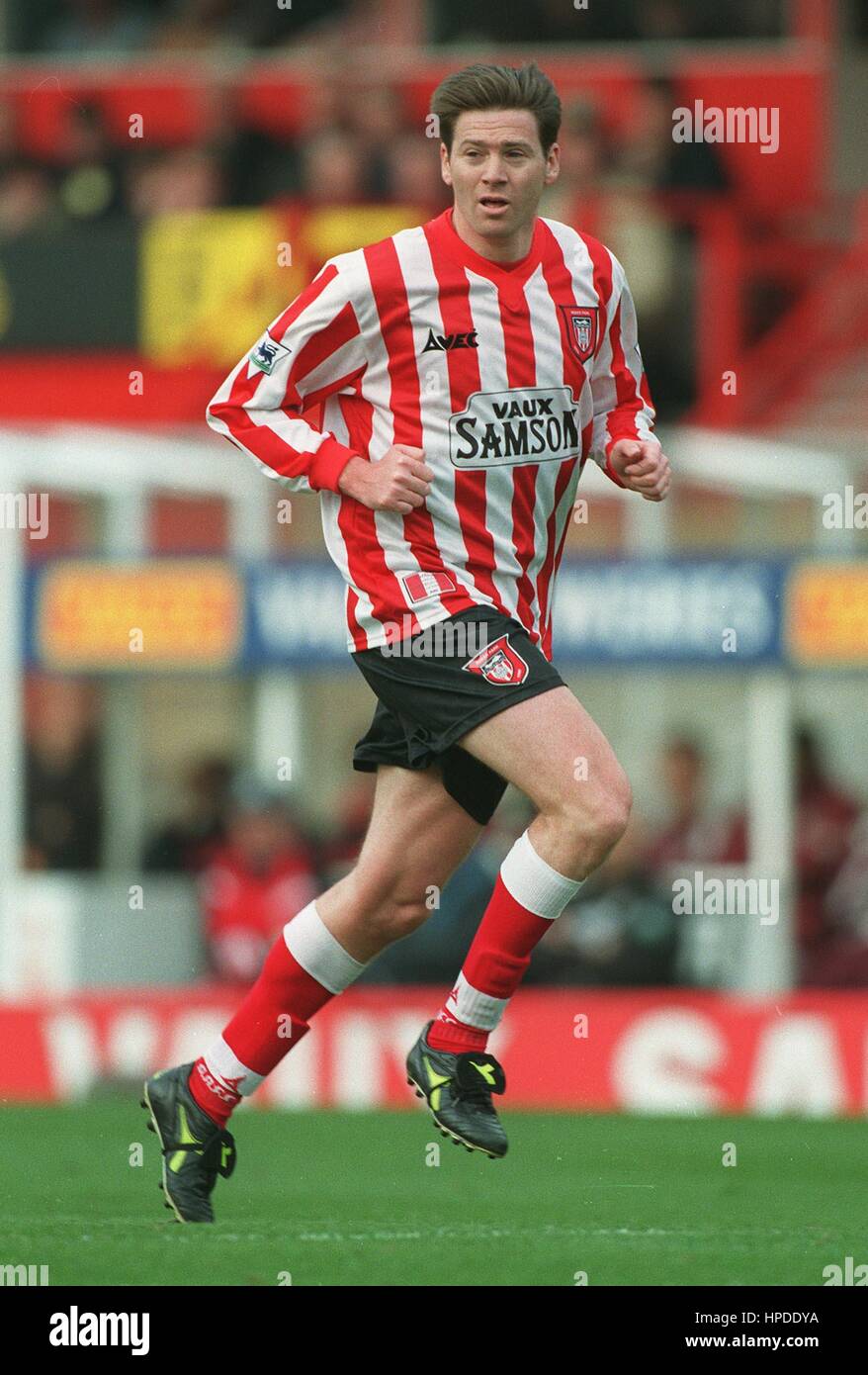 CHRIS WADDLE SUNDERLAND FC 26 March 1997 Stock Photo - Alamy