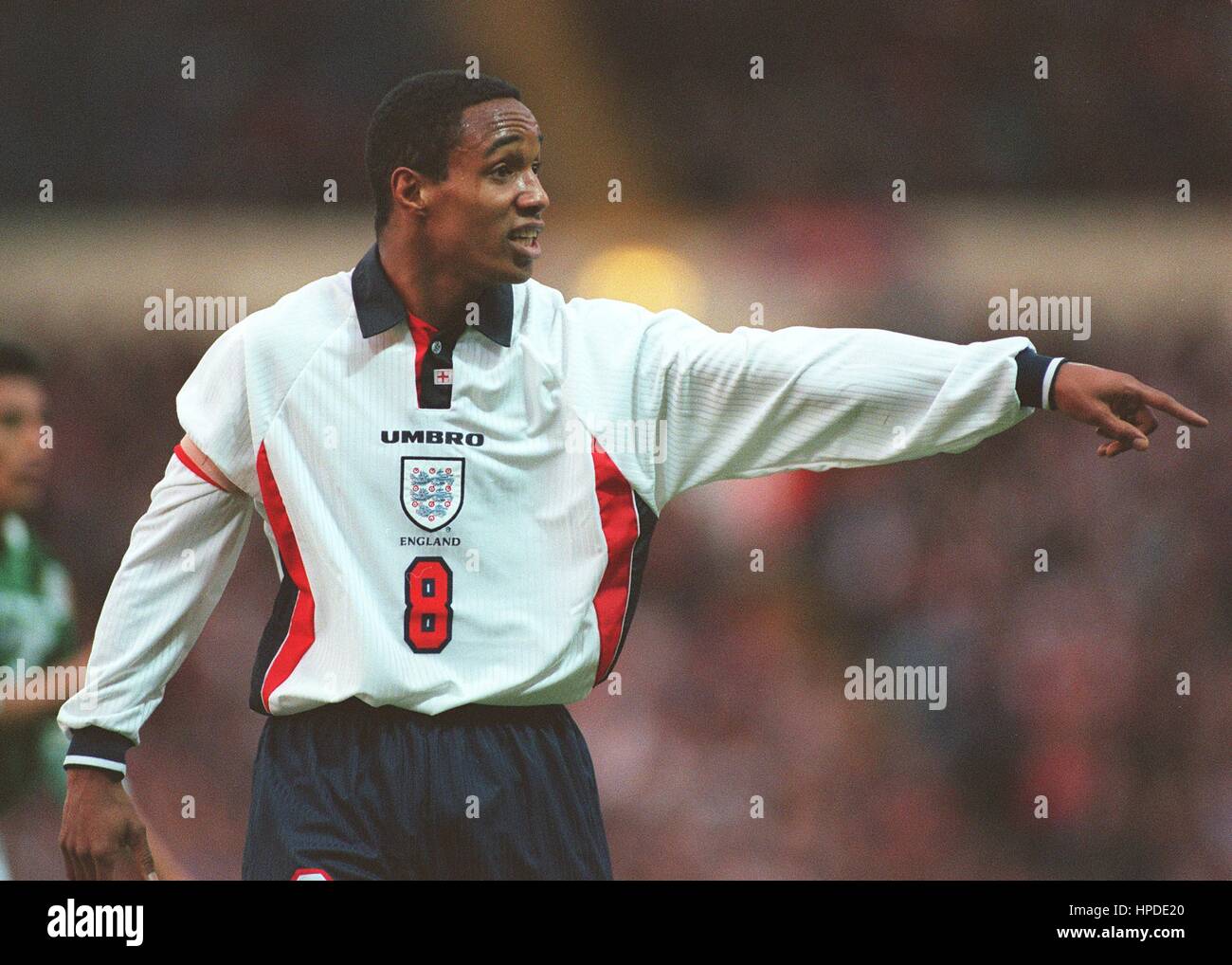PAUL INCE ENGLAND & INTER MILAN FC 02 April 1997 Stock Photo - Alamy