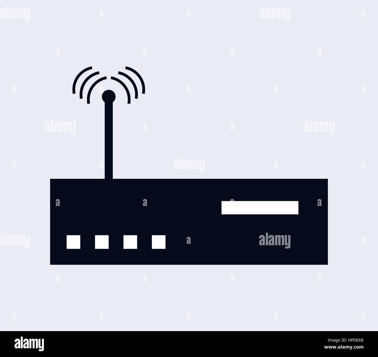 Grid antenna Stock Vector Images - Alamy