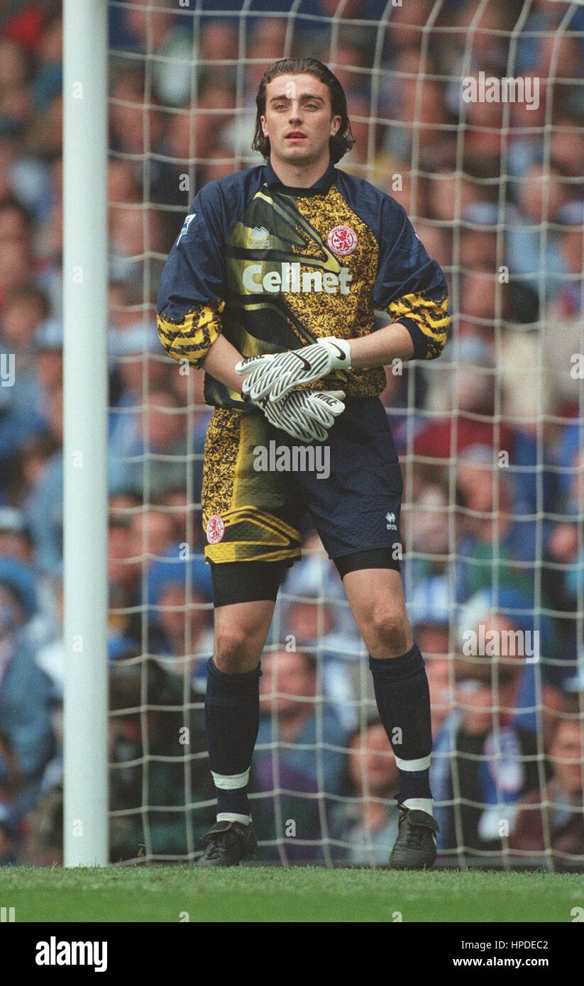 BEN ROBERTS MIDDLESBROUGH FC 14 April 1997 Stock Photo - Alamy