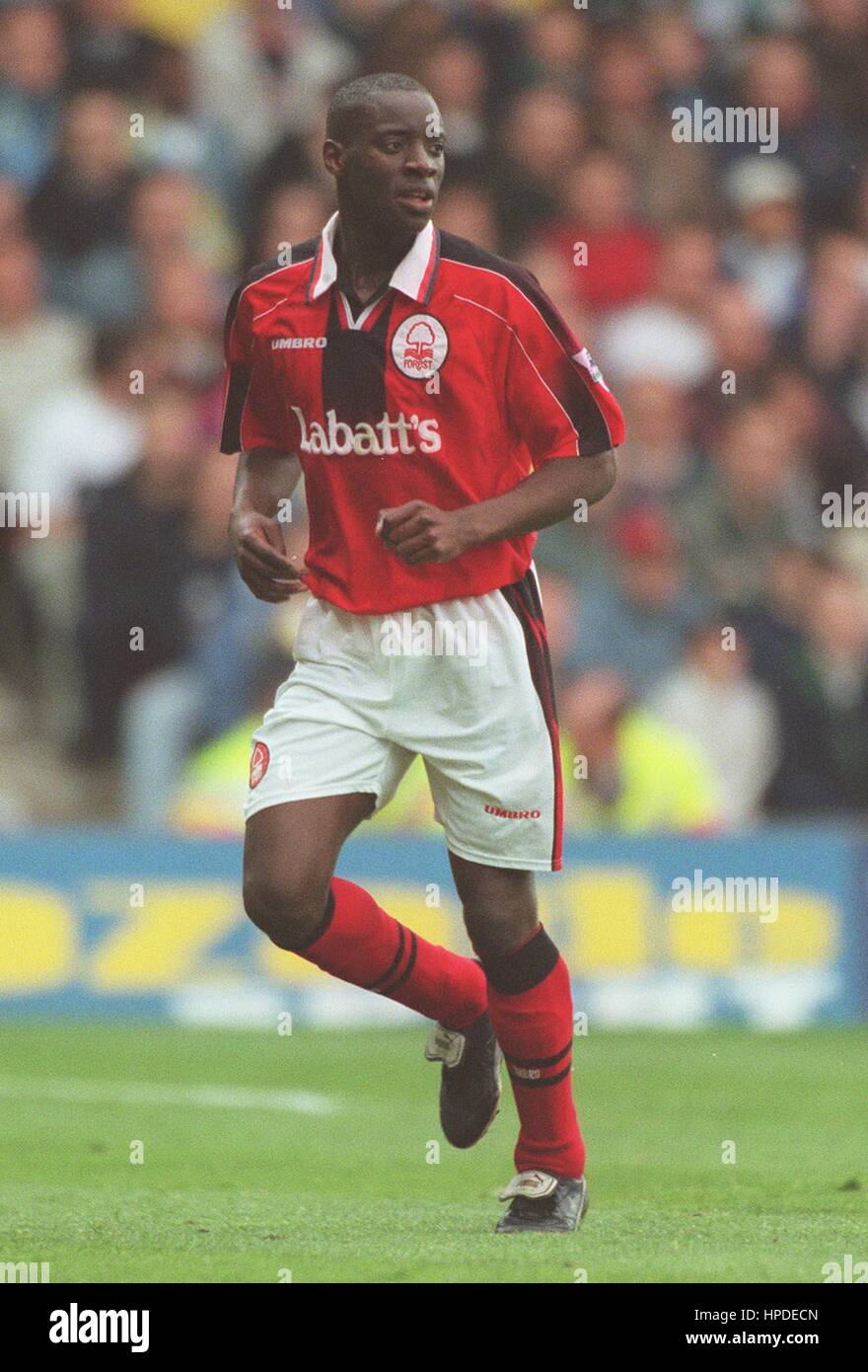 CHRIS ALLEN NOTTINGHAM FOREST FC 20 April 1997 Stock Photo - Alamy