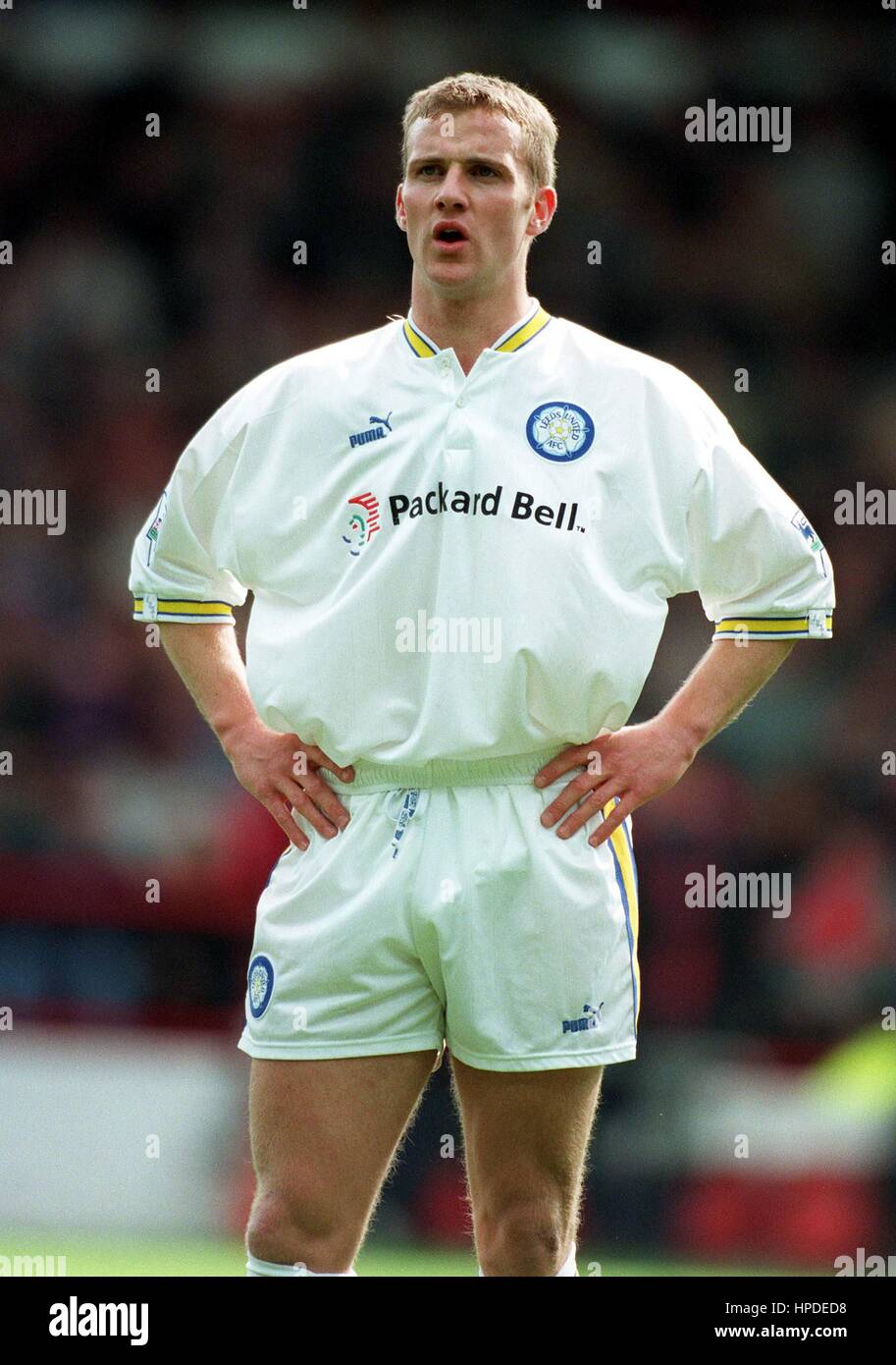 DEREK LILLEY LEEDS UNITED FC 20 April 1997 Stock Photo - Alamy
