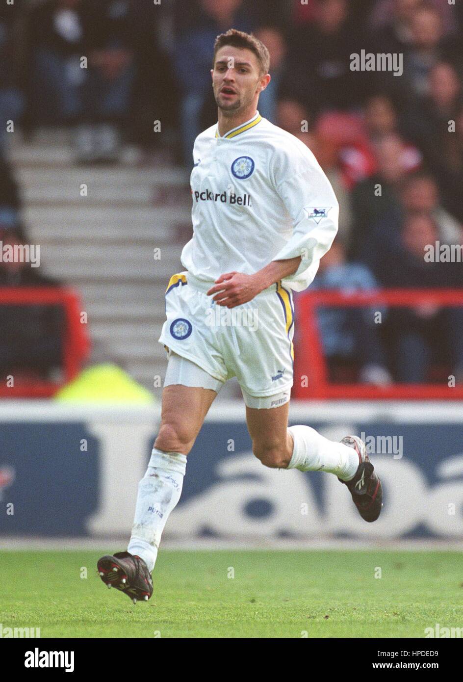 PIERRE LAURENT LEEDS UNITED FC 20 April 1997 Stock Photo - Alamy
