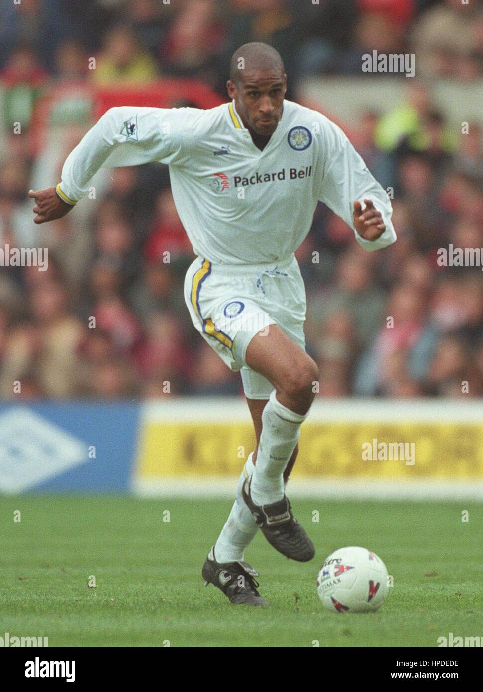 BRIAN DEANE LEEDS UNITED FC 20 April 1997 Stock Photo - Alamy