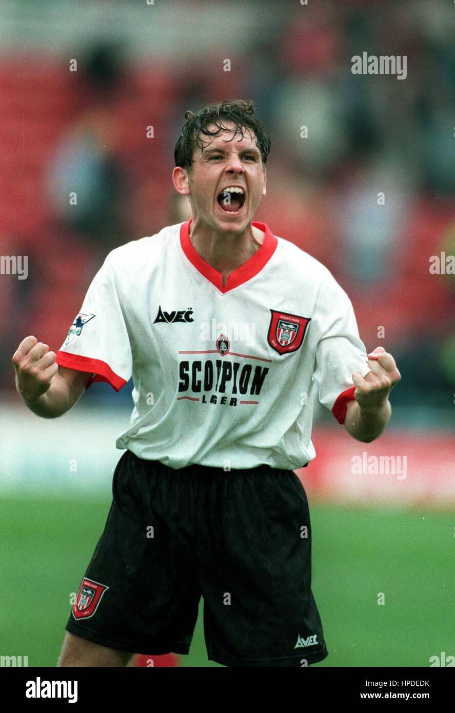 RICHARD ORD MIDDLESBROUGH V SUNDERLAND 19 April 1997 Stock Photo - Alamy
