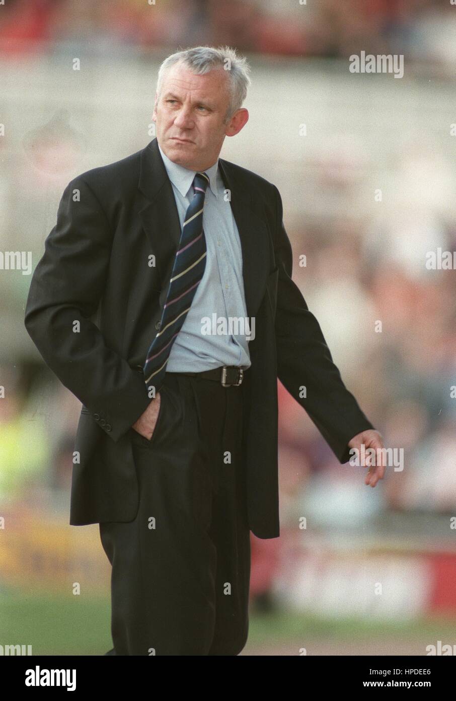 PETER REID SUNDERLAND MANAGER 25 April 1997 Stock Photo - Alamy