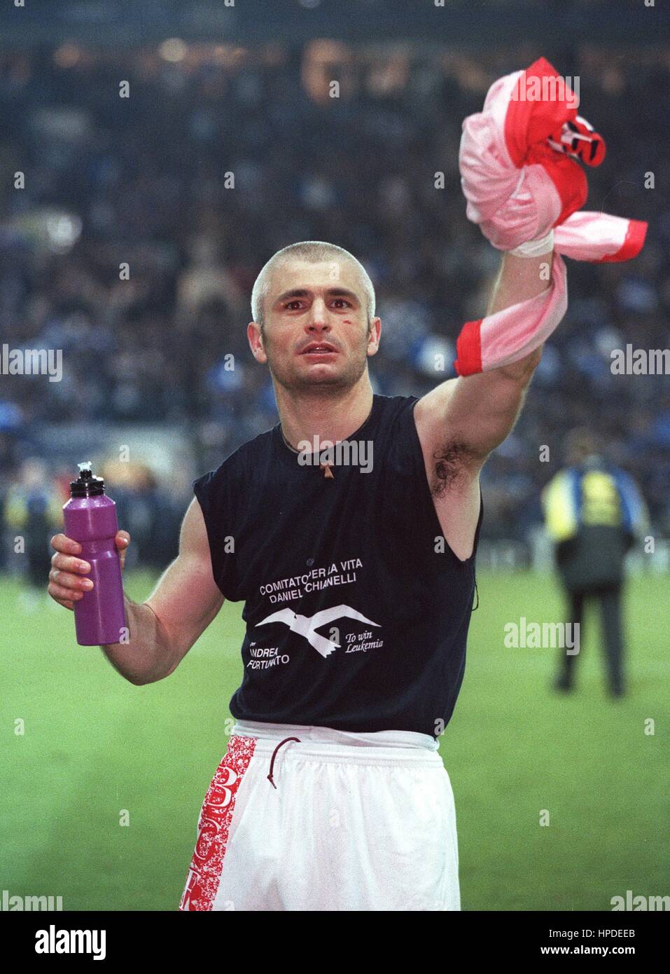 FABRIZIO RAVANELLI MIDDLESBROUGH FC 25 April 1997 Stock Photo - Alamy
