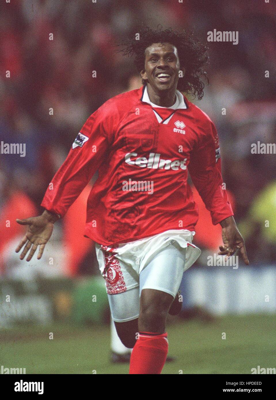 EMERSON MIDDLESBROUGH FC 25 April 1997 Stock Photo - Alamy
