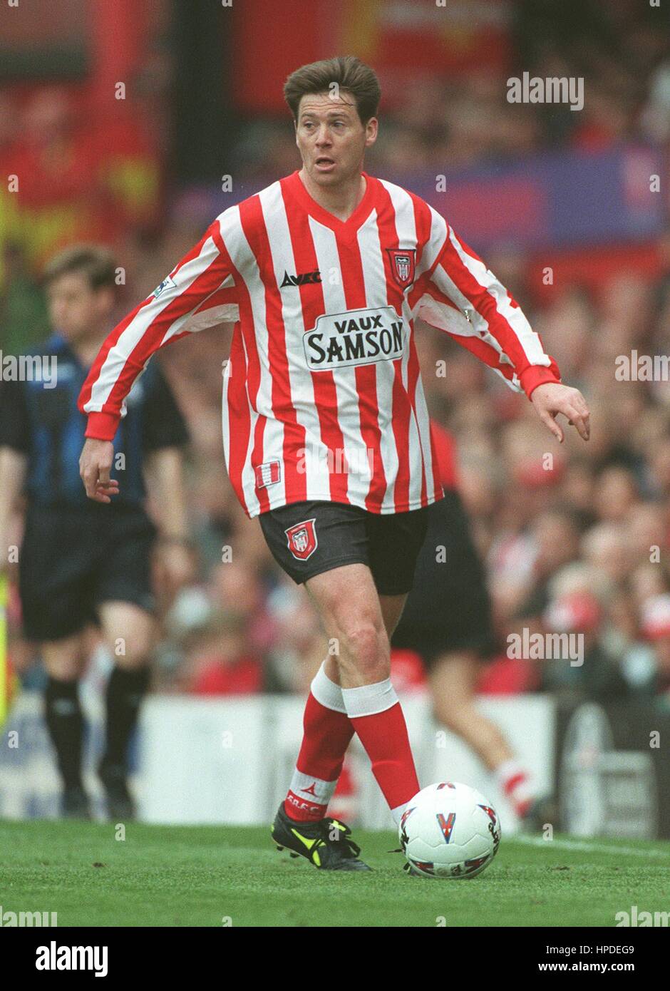 CHRIS WADDLE SUNDERLAND FC 07 May 1997 Stock Photo - Alamy