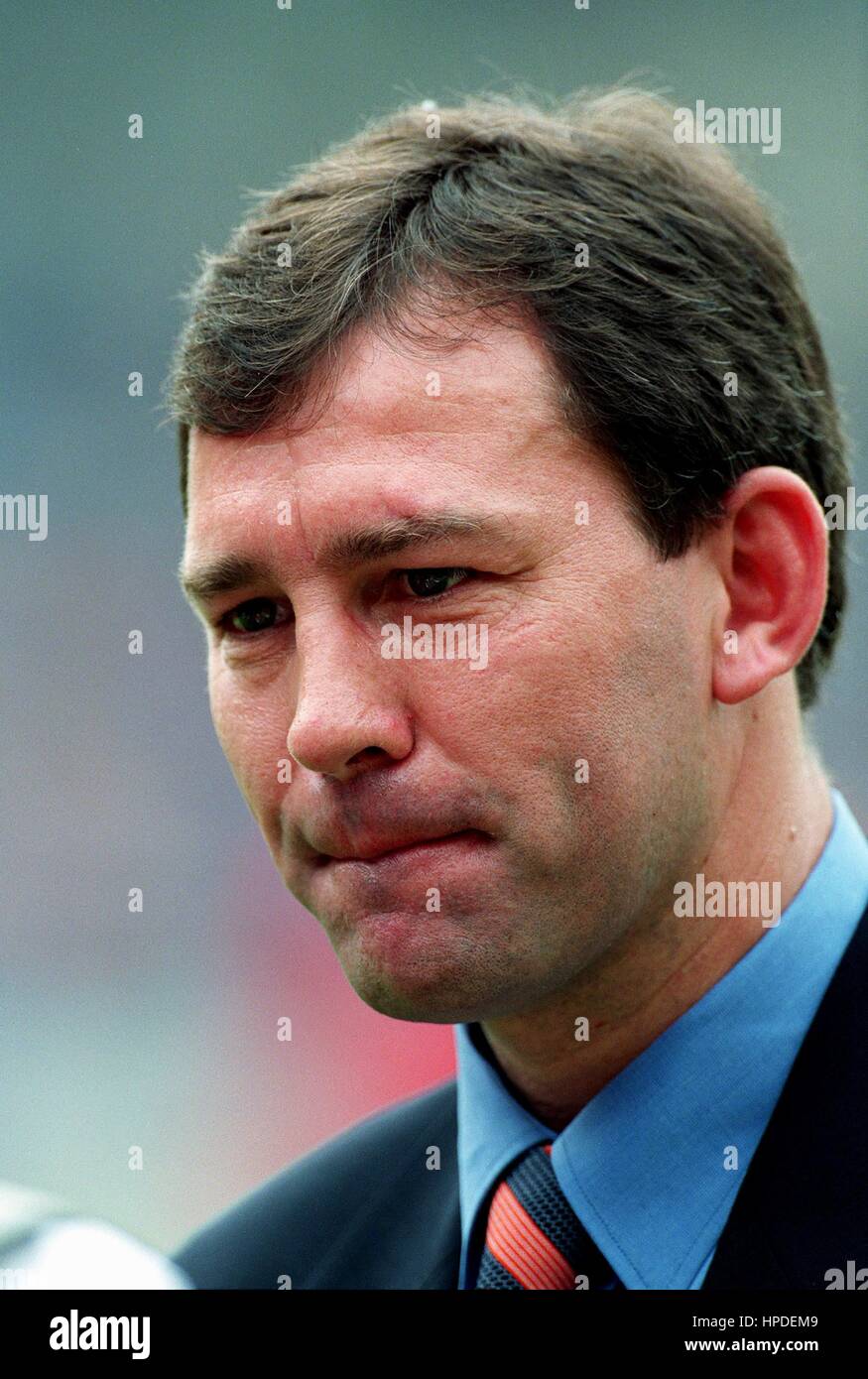 BRYAN ROBSON MIDDLESBROUGH MANAGER 19 May 1997 Stock Photo - Alamy
