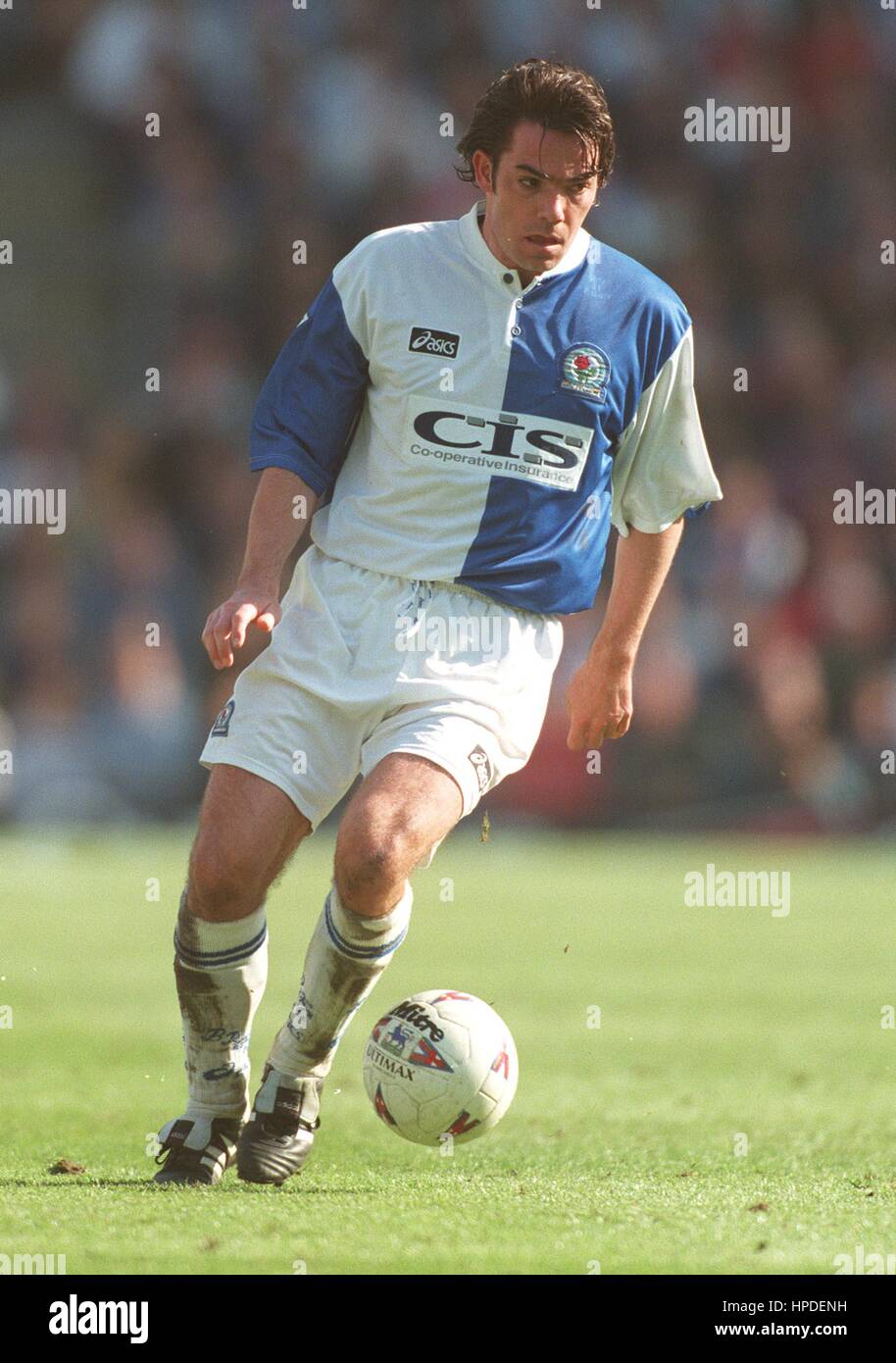 JEFF KENNA BLACKBURN ROVERS FC 21 May 1997 Stock Photo - Alamy