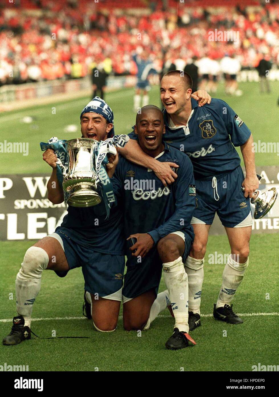 Chelsea fa cup 1997 hi-res stock photography and images - Alamy