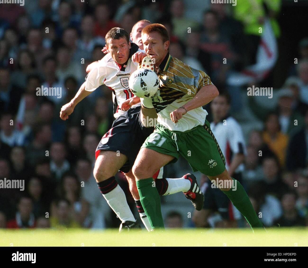 ROBERT LEE & ERIC TINKLER ENGLAND V SOUTH AFRICA 24 May 1997 Stock ...