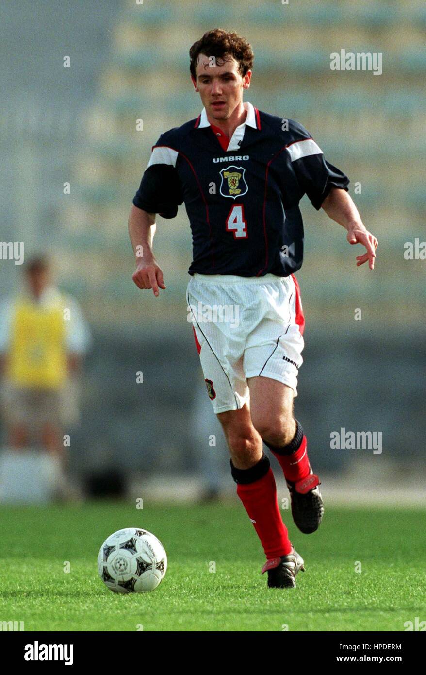 CHRISTIAN DAILLY SCOTLAND & DERBY COUNTY FC 03 June 1997 Stock Photo ...