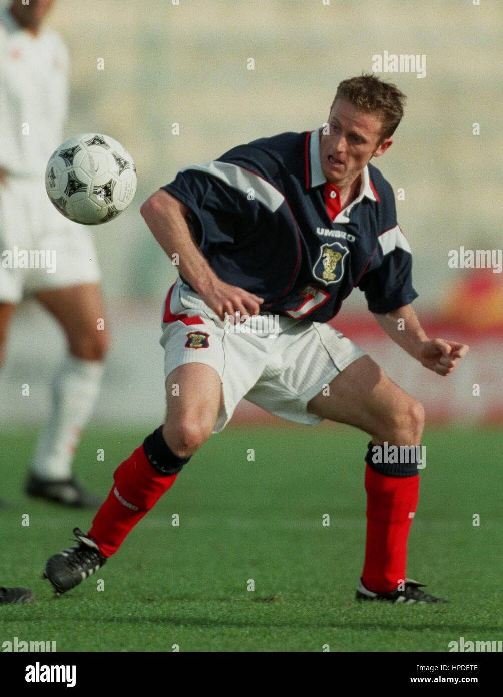 KEVIN GALLACHER SCOTLAND & BLACKBURN ROVERS FC 03 June 1997 Stock Photo ...