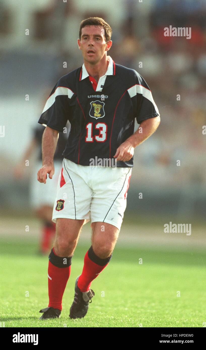 DAVID WEIR SCOTLAND & HEART OF MIDLOTHIAN 03 June 1997 Stock Photo - Alamy