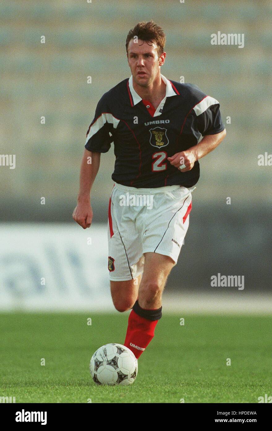 CRAIG BURLEY SCOTLAND & GLASGOW CELTIC FC 03 June 1997 Stock Photo - Alamy