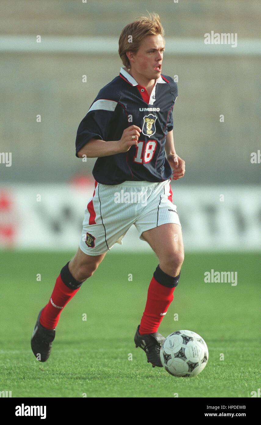 SIMON DONNELLY SCOTLAND & GLASGOW CELTIC FC 03 June 1997 Stock Photo ...