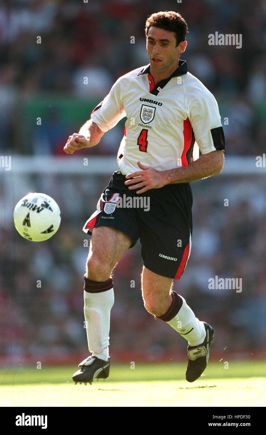 MARTIN KEOWN ENGLAND & ARSENAL FC 12 June 1997 Stock Photo - Alamy