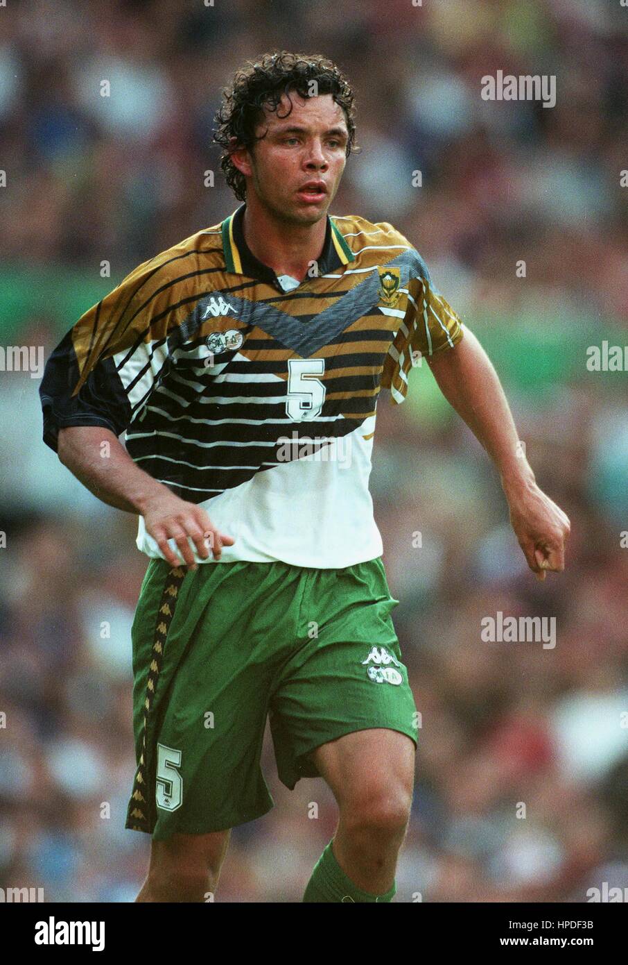 MARK FISH SOUTH AFRICA & LAZIO FC 12 June 1997 Stock Photo - Alamy