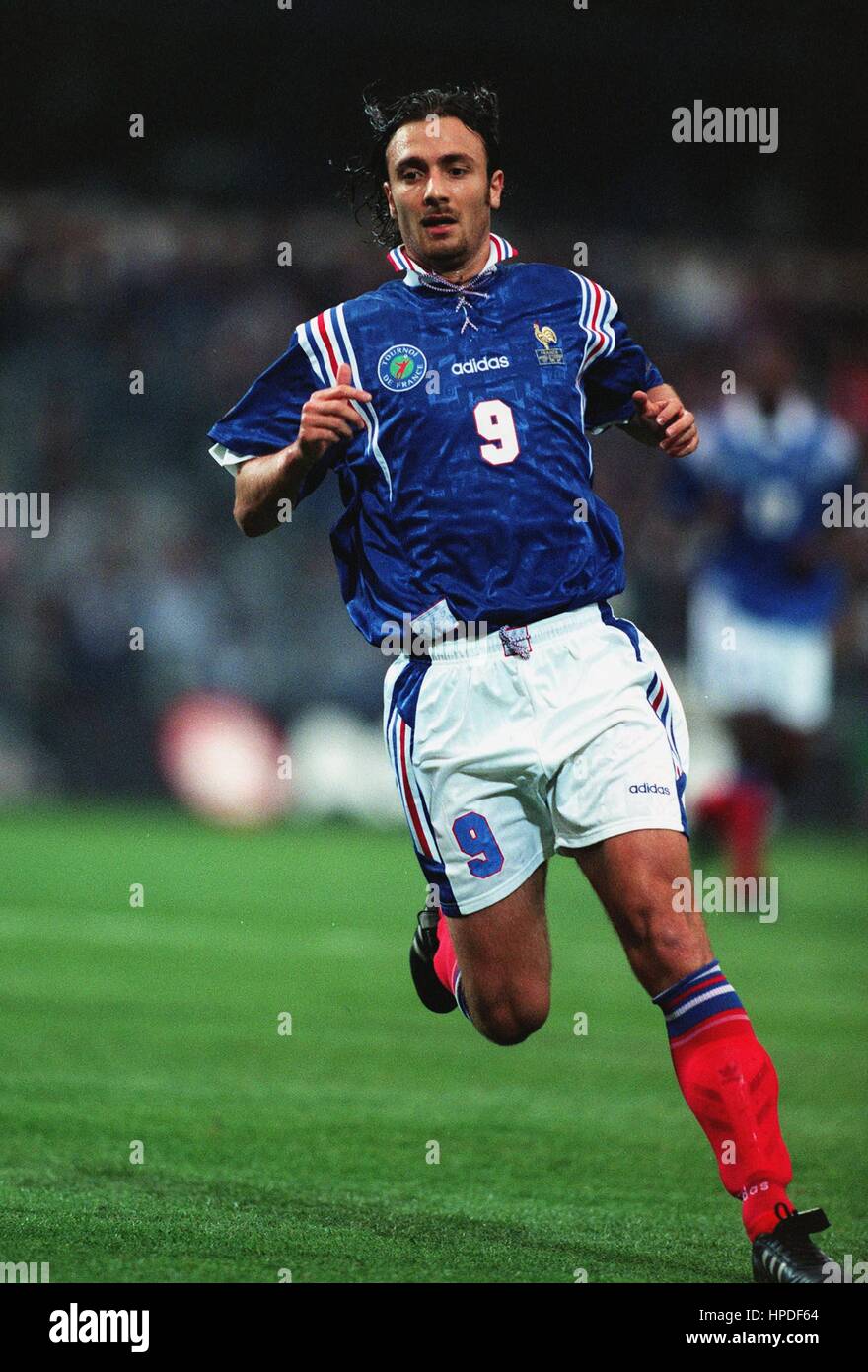 CHRISTOPHE DUGARRY FRANCE & AC MILAN 13 June 1997 Stock Photo - Alamy