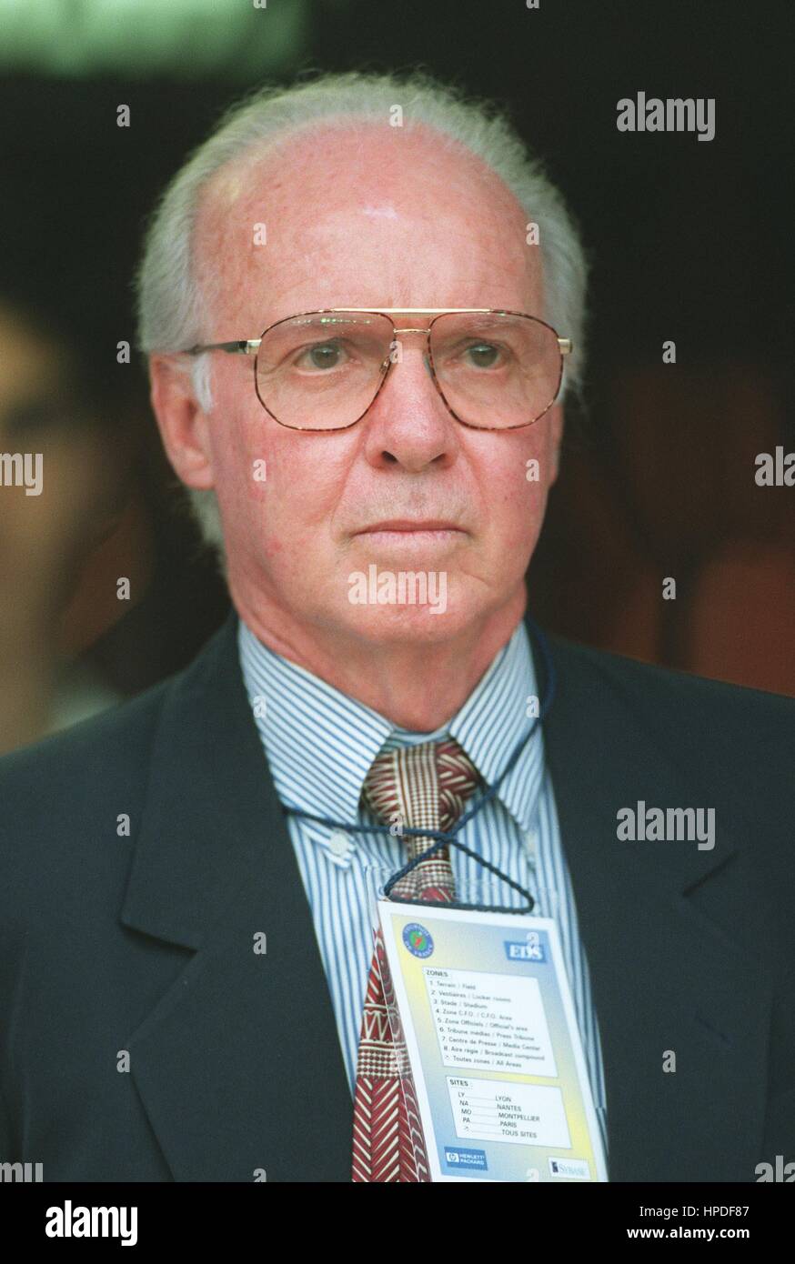 MARIO ZAGALLO BRAZILIAN FOOTBALL MANAGER 18 June 1997 Stock Photo - Alamy