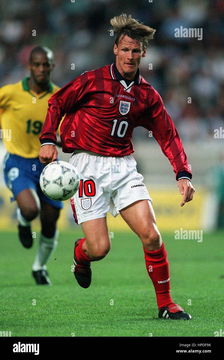 TEDDY SHERINGHAM ENGLAND & MANCHESTER UNITED FC 18 June 1997 Stock ...