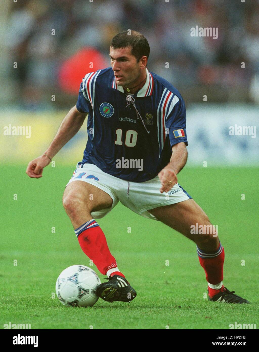 ZINEDINE ZIDANE FRANCE & JUVENTUS 18 June 1997 Stock Photo - Alamy