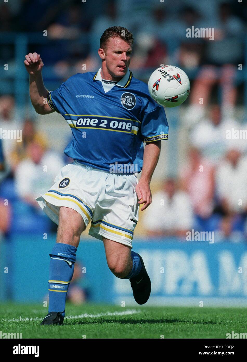 GRAHAM STUART EVERTON FC 21 July 1997 Stock Photo - Alamy