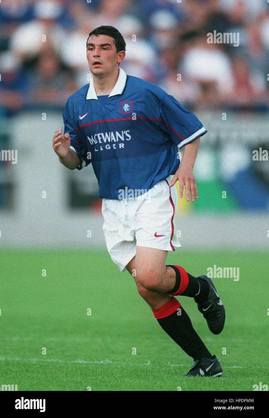 CHARLIE MILLER GLASGOW RANGERS 21 July 1997 Stock Photo - Alamy