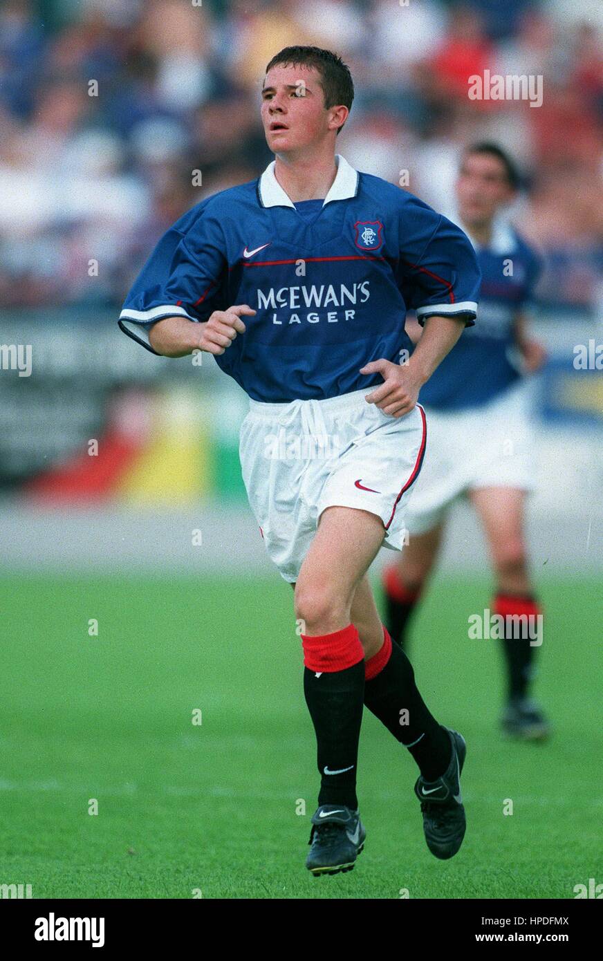 BARRY FERGUSON GLASGOW RANGERS FC 21 July 1997 Stock Photo - Alamy