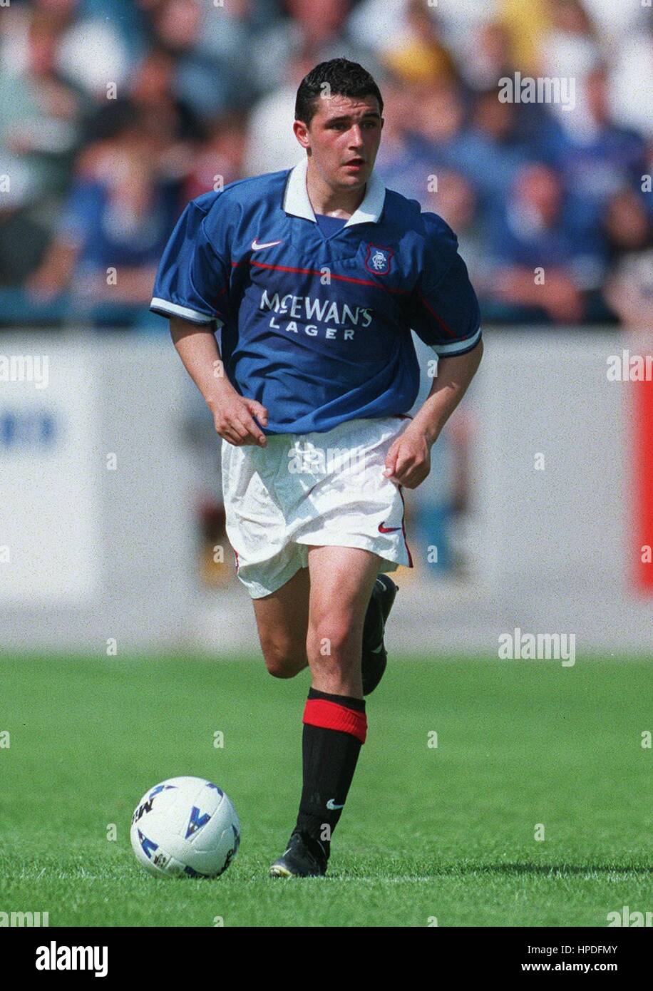 CHARLIE MILLER GLASGOW RANGERS 21 July 1997 Stock Photo - Alamy