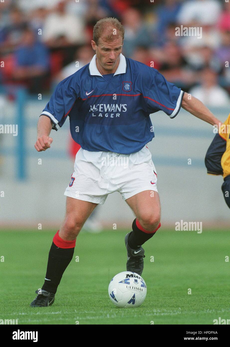 GORDON DURIE GLASGOW RANGERS FC 21 July 1997 Stock Photo - Alamy