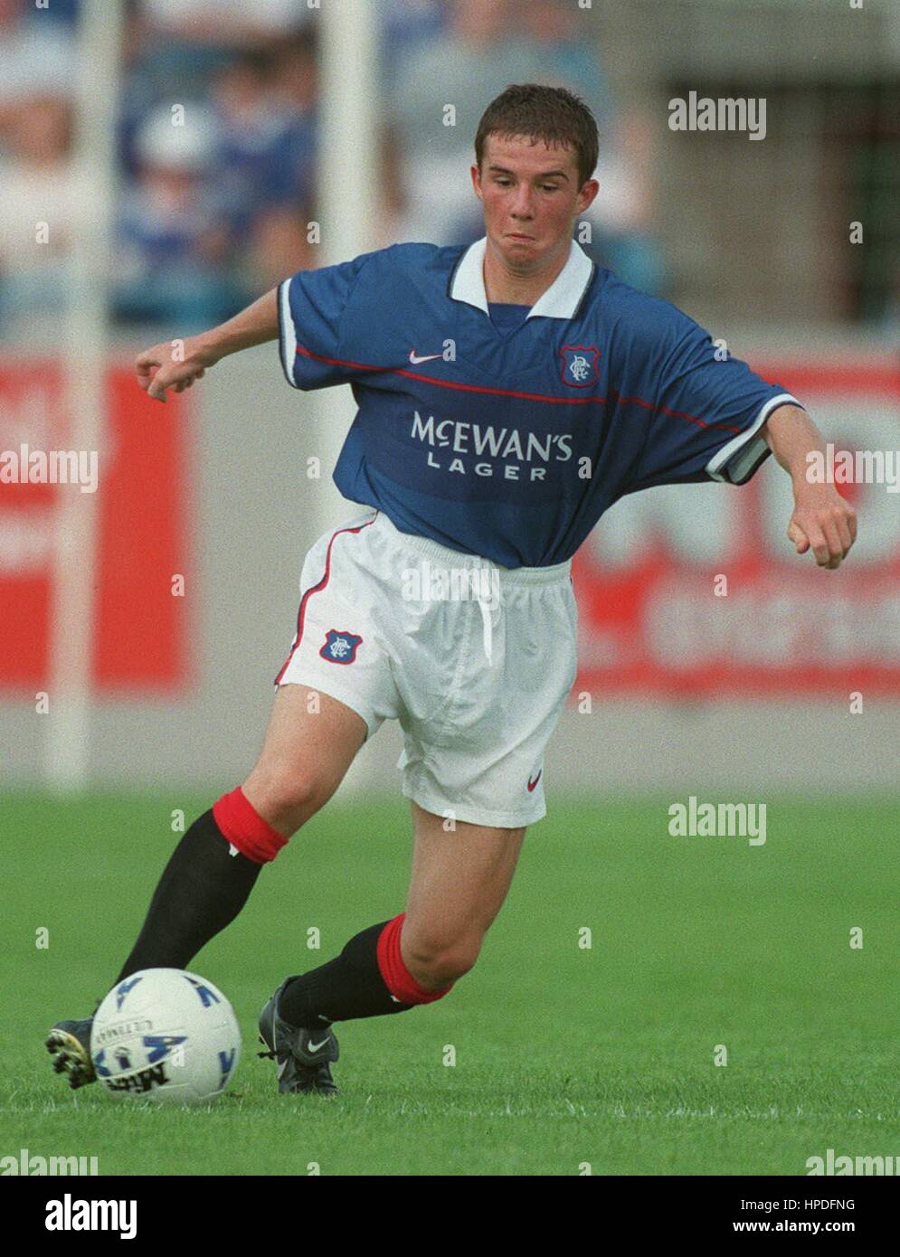BARRY FERGUSON GLASGOW RANGERS FC 21 July 1997 Stock Photo - Alamy