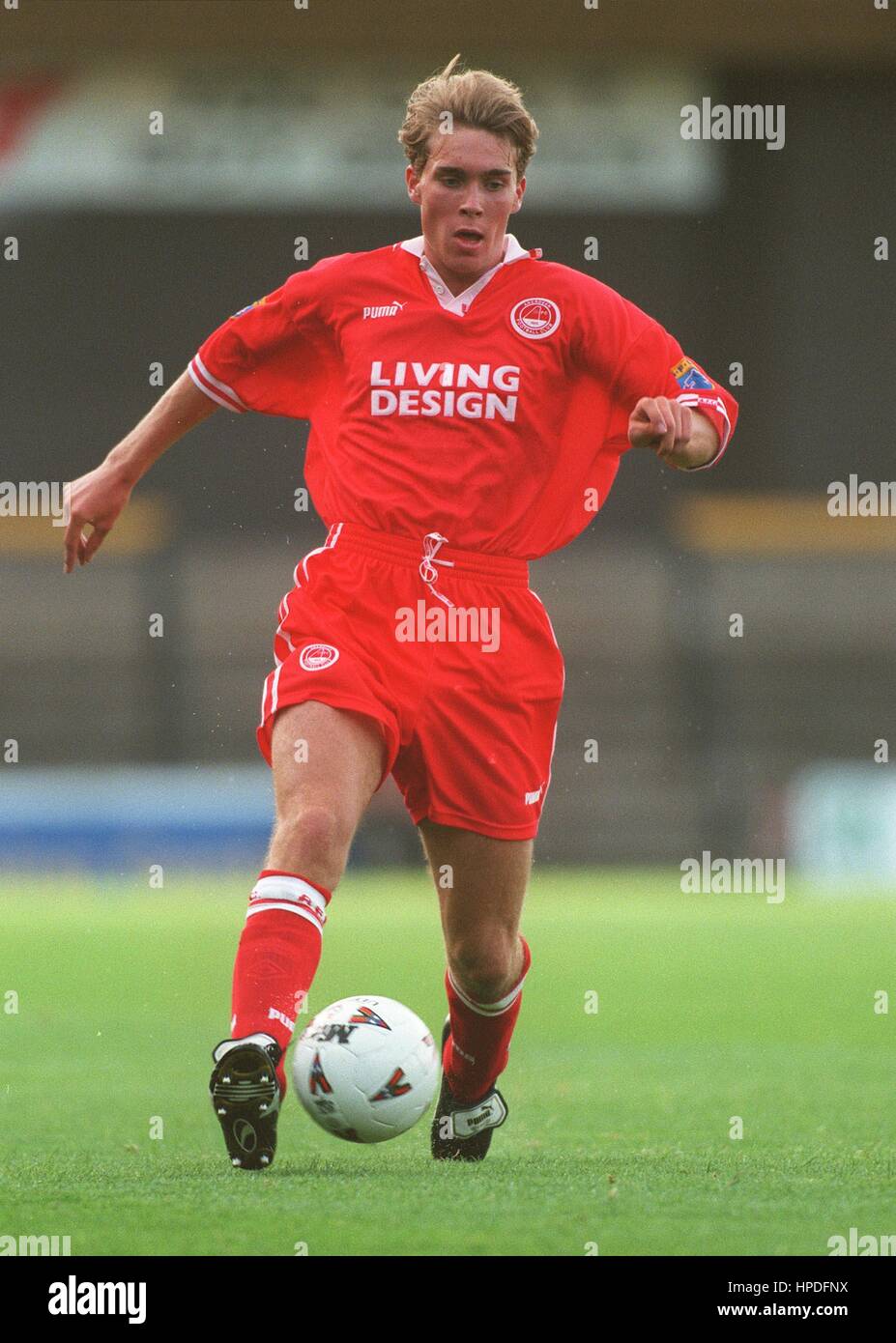RUSSELL ANDERSON ABERDEEN FC 22 July 1997 Stock Photo - Alamy
