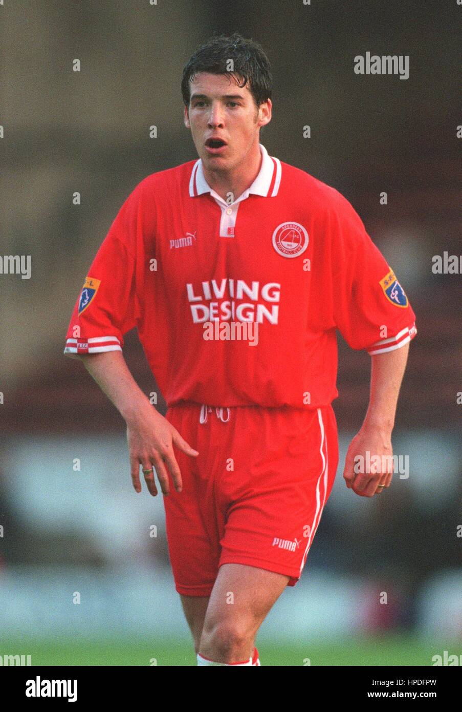 BRIAN O'NEIL ABERDEEN FC 22 July 1997 Stock Photo - Alamy