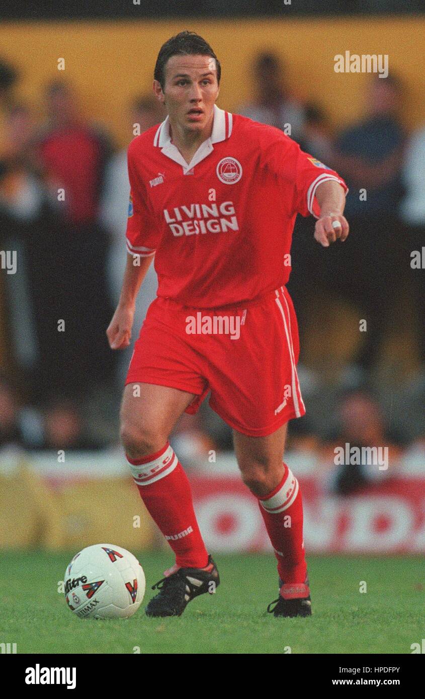 EOIN JESS ABERDEEN FC 22 July 1997 Stock Photo - Alamy