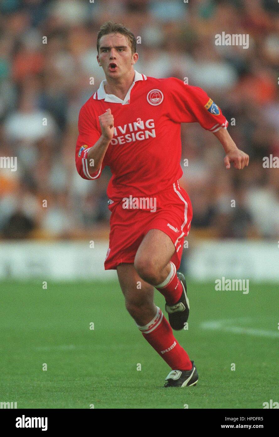 DAVID ROWSON ABERDEEN FC 22 July 1997 Stock Photo - Alamy