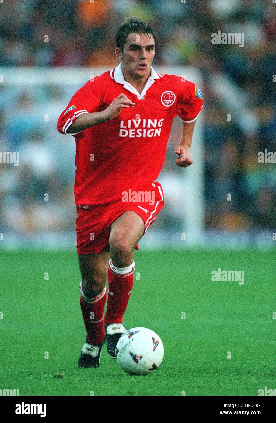 DAVID ROWSON ABERDEEN FC 22 July 1997 Stock Photo - Alamy