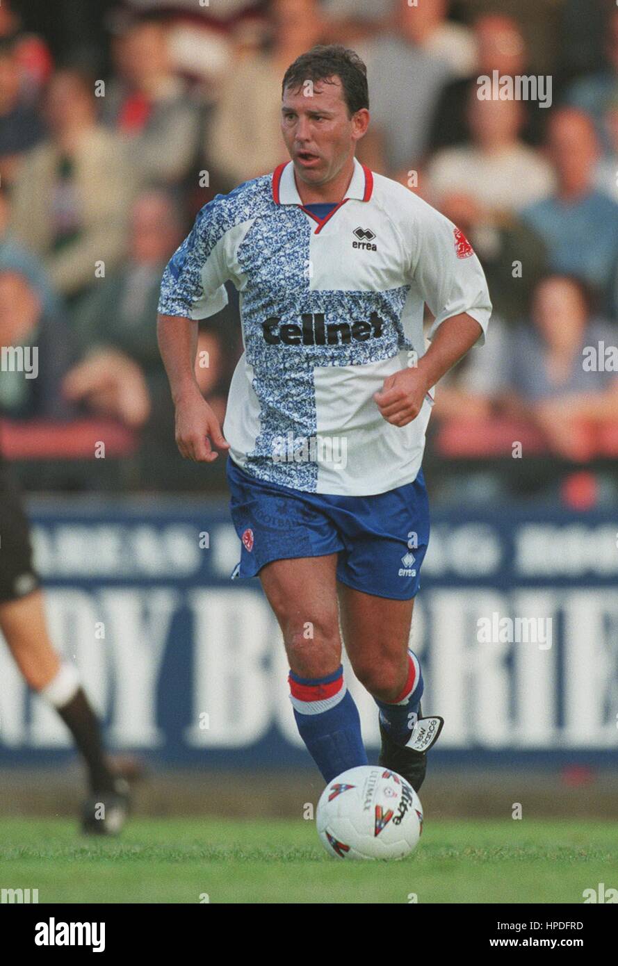 BRYAN ROBSON MIDDLESBROUGH MANAGER 22 July 1997 Stock Photo - Alamy