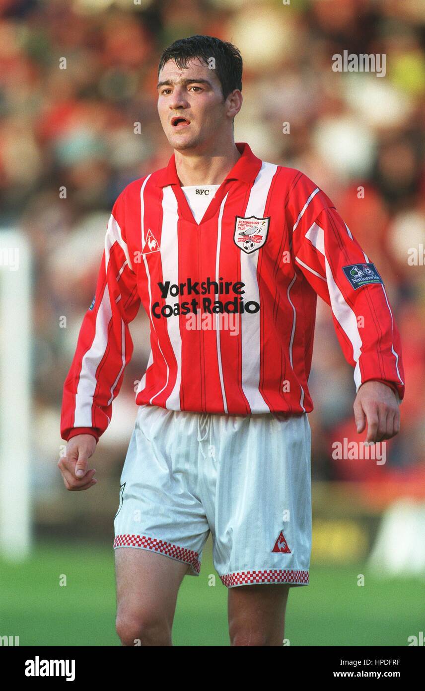 CHRIS SUTHERLAND SCARBOROUGH FC 22 July 1997 Stock Photo - Alamy