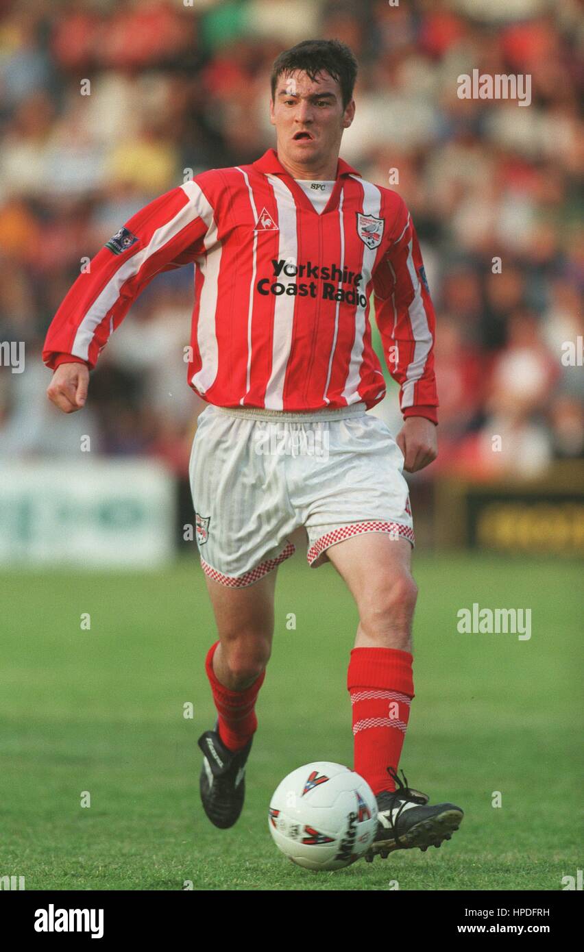 CHRIS SUTHERLAND SCARBOROUGH FC 22 July 1997 Stock Photo - Alamy