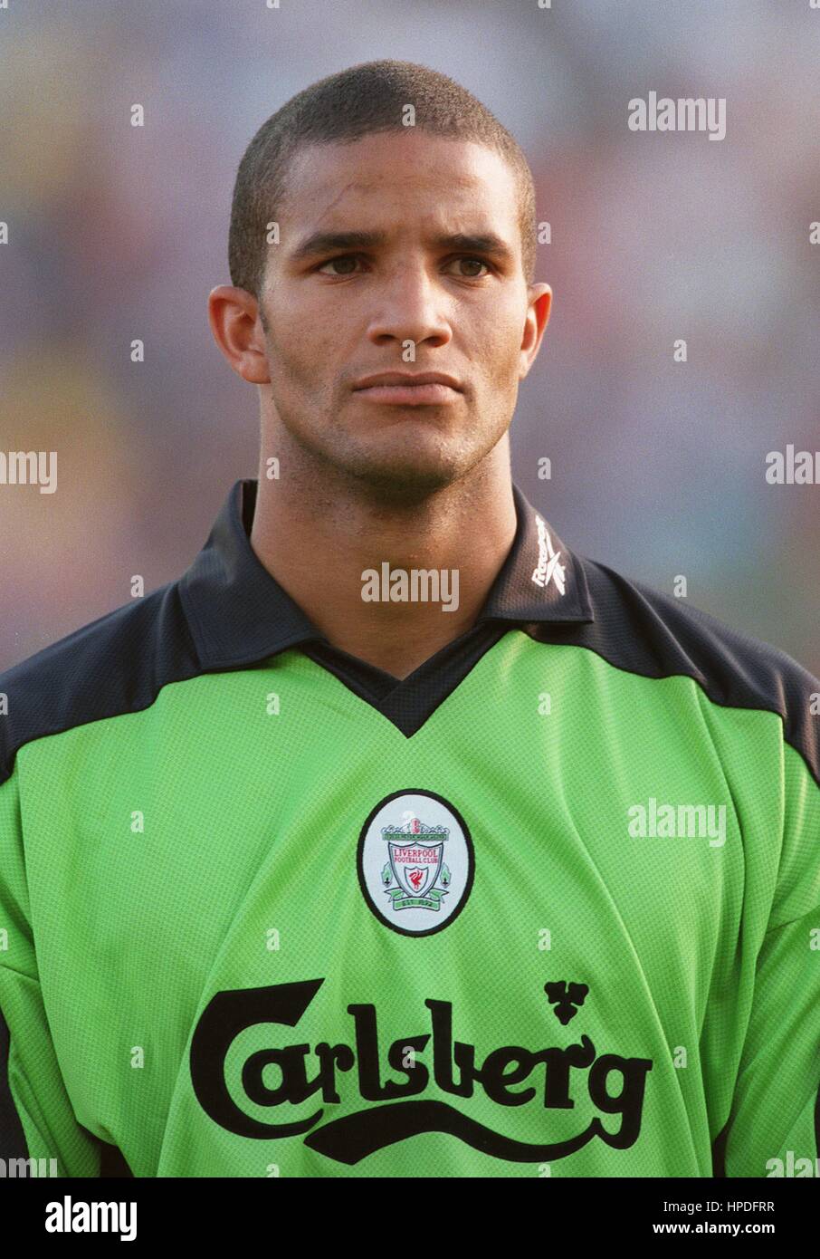 DAVID JAMES LIVERPOOL FC 23 July 1997 Stock Photo - Alamy