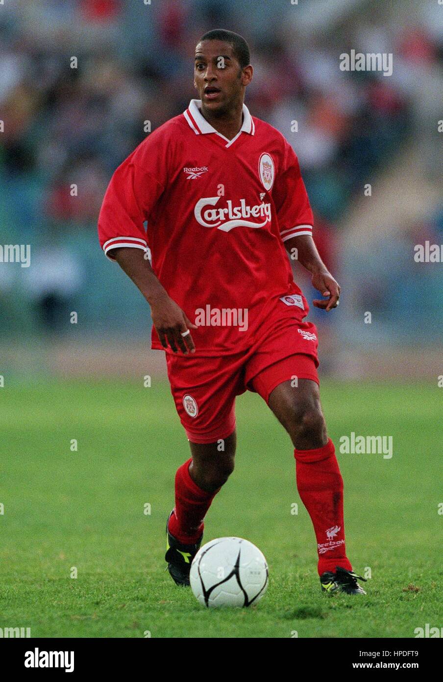 PHIL BABB LIVERPOOL FC 23 July 1997 Stock Photo - Alamy