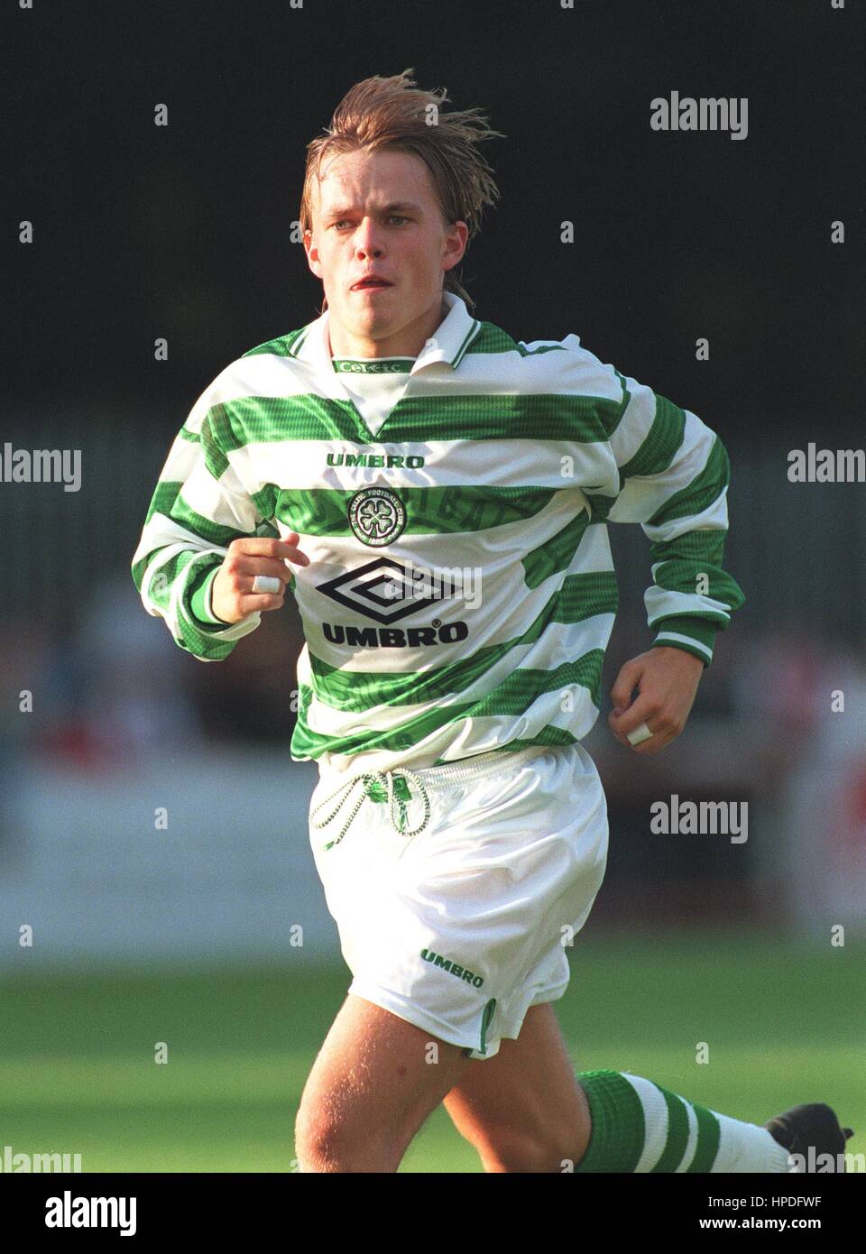 SIMON DONNELLY GLASGOW CELTIC FC 24 July 1997 Stock Photo - Alamy
